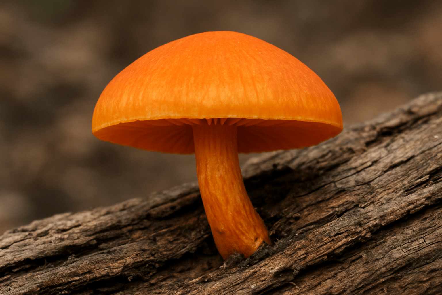 Champignon orange sur bois mort, le guide complet d'identification ...